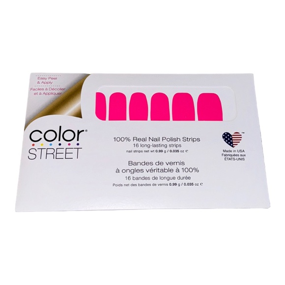 Color Street | Makeup | Nip Color Street Gloss Angeles Hot Neon Pink ...